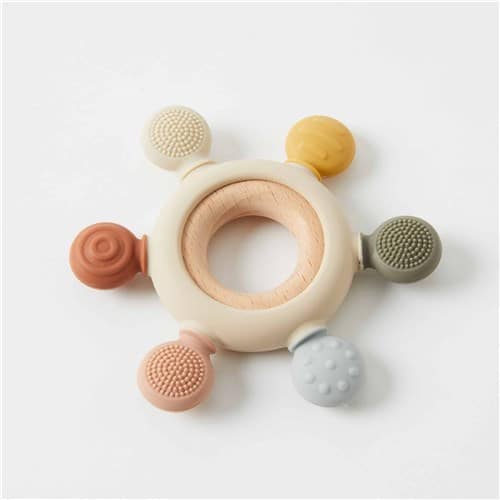 Nordic Kids : Emery Silicone Sensory Teether - Atherton Juniors