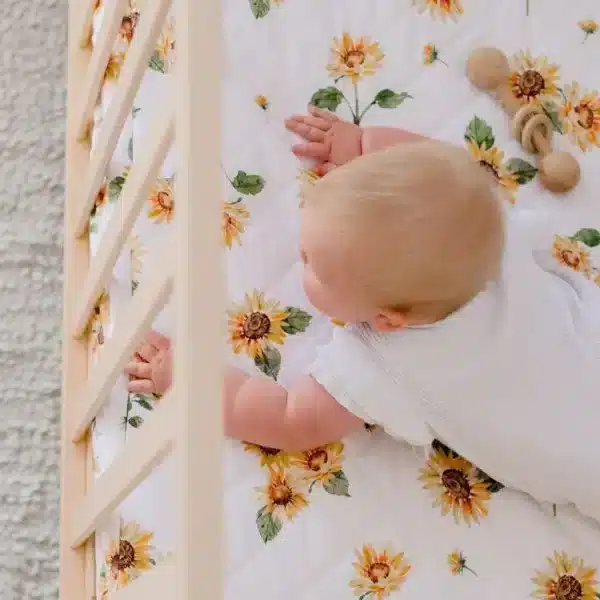 Bambella: Waterproof Cot Sheet - Sunny Days - Atherton Juniors